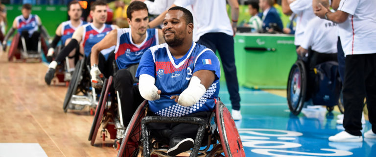 Rugby Fauteuil – Bleus Handisport / Base officielle du haut niveau