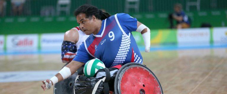 Rugby Fauteuil – Bleus Handisport / Base officielle du haut niveau
